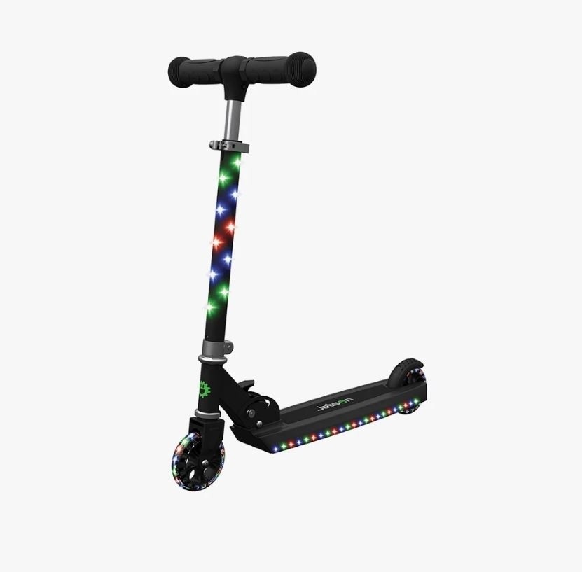 Jupiter Kick Scooter With LED Lights - Circuit Zone Inc