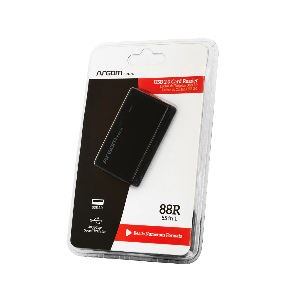 Argom Tech 55-in-1 Universal Card Reader - Circuit Zone Inc